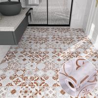 China 3M Self Adhesive Floor Sticker PVC Flooring Sticker For Hotel Bathroom Decoration for sale