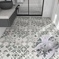 China 3M Self Adhesive Floor Sticker PVC Flooring Sticker For Hotel Bathroom Decoration for sale