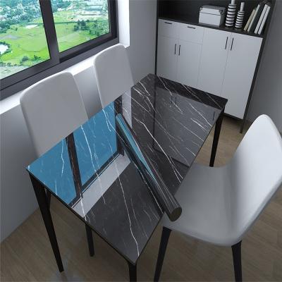 China Hotel Smooth Waterproof Pvc Self Adhesive Marble Decorative Wallpaper For Bathroom Kitchen Design for sale