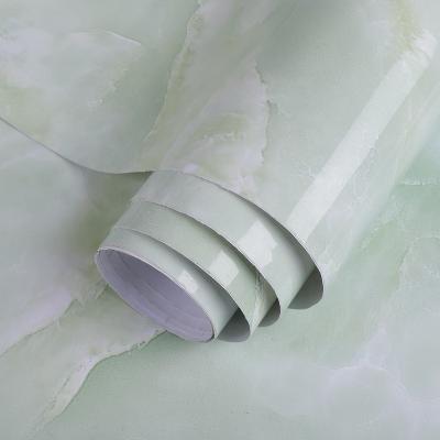 China Marble Decorative Pattern Waterproof Oil Proof Wallpaper Self Adhesive Wall Coating for Home Decoration Roll Size 0.6m*10m for sale