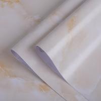 China Marble Vinyl Wallpapers Wallpapers Type Vinyl for Kitchen Oil Proof Sticker 0.60m*10m for sale