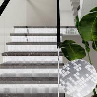 China PVC Mosaic Peel And Stick Wallpaper Hotel 3D Mosaic Wallpaper Self Adhesive for sale