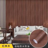 China PVC Matte Grain Wood Textured Wallpaper Vinyl Film Self-Adhesive Shelf Liner Modern Design Style Peel-Stick Countertop Sticker for sale