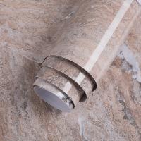 China 0.16mm-0.26mm Thickness Household Waterproof PVC Marble Self-Adhesive Wallpapers for Bathroom Kitchen Counter top for sale