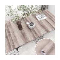 China Geometric Pattern Decorative Self Adhesive Vinyl Film Wood Grain Wallpaper for Furniture Cabinet Countertop and Shelf for sale