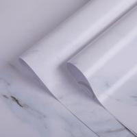 China Marble Decorative Pattern Waterproof Oil Proof Wallpaper Self Adhesive Wall Coating for Home Decoration Roll Size 0.6m*10m for sale