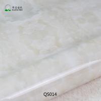 China 0.60m width *10m length or 0.6m width *100m Modern 3D Marble Glossy Self Adhesive PVC Wallpaper for Kitchen Furniture Decoration for sale