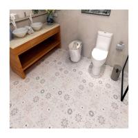 China Waterproof Kitchen and Bathroom Floor Stickers Self-Adhesive PVC for sale