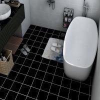 China Waterproof Kitchen and Bathroom Floor Stickers Self-Adhesive PVC for sale