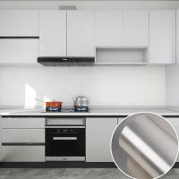 China Effortless Panel Decoration Metallic PVC Self Adhesive Wallpaper Metallised Film for sale