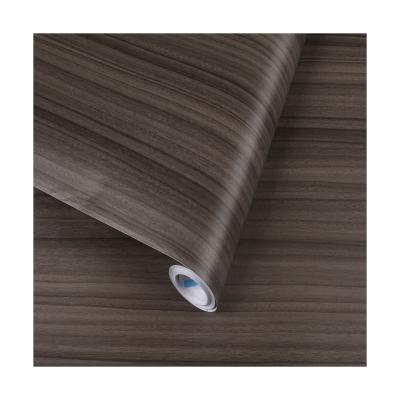 China Removable Wood Wall Paper with Mildewproof Feature Peel and Stick Self-Adhesive Vinyl Wood Texture Decorative Wallpaper for sale