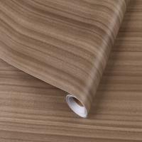 China Removable Wood Wall Paper with Mildewproof Feature Peel and Stick Self-Adhesive Vinyl Wood Texture Decorative Wallpaper for sale