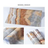 China Papel De Parede Marble Mural for Living Room 61cm Width PVC Vinyl Contact Paper Printed Wall Paper for sale