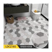 China Anti-Slip PVC Ceramic Mosaic Tile for Living Room Bedroom Bathroom and Kitchen for sale