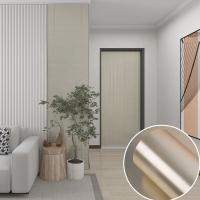 China 60cm*2m Luxury Metallic Wallpaper Copper Removable Vinyl Wallpaper Furniture Sticker for sale