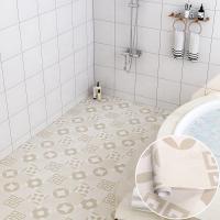 China PVC Vinyl Wallpaper 3D Floor Covering Wallpaper for Plastic Wall Tile Floor for sale