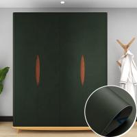 China Installation Wardrobe Sticker Self Adhesive Wall Sticker 3D Wallpaper Decorative Film Dark Gray Furniture for sale