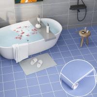 China Self-Adhesive 3D Flooring Sticker for Bathroom Decoration Classic Style for sale