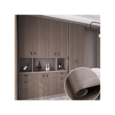 China Self Adhesive Renovation Kitchen Cabinet Waterproof Wood Grain Wallpaper Wall Sticker Geometric Pattern for Cabinet Decor for sale