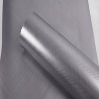 China Silver Metallic Peel and Stick Wallpaper for Kitchen Easy to Remove Without Damaging Walls for sale