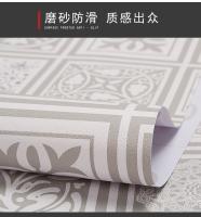 China Oilproof Self Adhesive Bathroom Floor Tiles 0.47mm Anti Slip PVC Flooring Sticker for sale