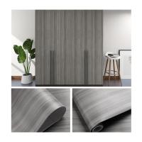 China Home Decor Wood Grain Design Self Adhesive Furniture Film Waterproof Wallpaper Nature Wood Paper for sale