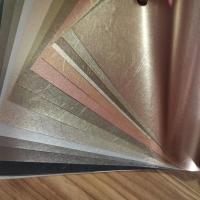 China PVC Silver Metallic Wallpaper Peel And Stick Stainless Steel Contact Paper For Appliances for sale