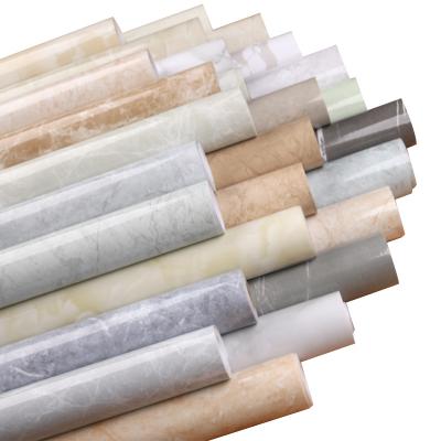 China Moisture Proof Wall Decoration Self Adhesive PVC Wallpaper in CLASSIC Style with Marble Design Vinyl Wallpapers for sale