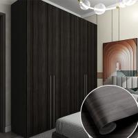 China Vintage Wood Peel and Stick House Interior Wall Coating HD Furniture Wallpaper PVC Function Mould-Proof Wood Panel Interior Film for sale