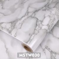 China Classic Style PVC Film Wall Covering Marble Wallpaper for Bathroom Transformation Solution for sale