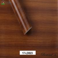 China Removable Wood Wall Paper Decor with Vintage Wood Decorative Film Peel and Stick Wallpaper for sale