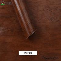 China Removable Wood Wall Paper Decor with Vintage Wood Decorative Film Peel and Stick Wallpaper for sale