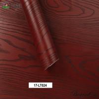 China Removable Wood Wall Paper Decor with Vintage Wood Decorative Film Peel and Stick Wallpaper for sale