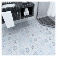 China Self Adhesive Vinyl Floor Tiles 0.24mm-0.3mm Peel And Stick Vinyl Flooring for sale