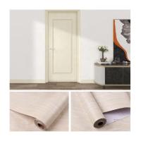 China Modern Style PVC Natural Embossed Wood Grain Self Adhesive Decorative Wallpaper Sticker oak wood wallpaper for sale
