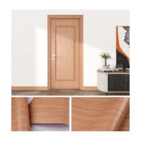 China Modern Style PVC Natural Embossed Wood Grain Self Adhesive Decorative Wallpaper Sticker oak wood wallpaper for sale
