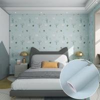 China 1.6kg/Roll Carton Style Decorative Wallpaper Water Proof PVC Film Wallpaper Modern Design Style for sale