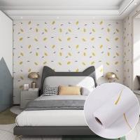 China 1.6kg/Roll Carton Style Decorative Wallpaper Water Proof PVC Film Wallpaper Modern Design Style for sale