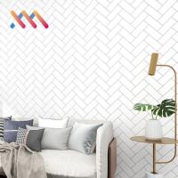 China Stripes Pattern Self Adhesive Vinyl PVC Wall Paper for interior decoration wallpaper for sale