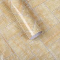 China Anti-Static Self Adhesive 3D Wall Paper Peel and Stick Wallpaper Waterproof for Living Bedroom Room 0.61M*10M Roll Size for sale