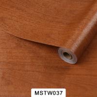 China Matt Wood Contact 3D Home Decoration Mural Wallpaper For Anti Static Function for sale