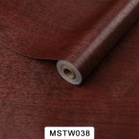 China Matt Wood Contact 3D Home Decoration Mural Wallpaper For Anti Static Function for sale
