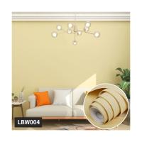 China Matt Surface Textured Wall Paper for Interiors Homes Plain Color Vinyl Self-Adhesive Wallpaper Peel Stick Entertainment for sale