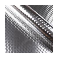 China 400mm Width Silver Foil Wallpaper Metallic Aluminum Foil Wallpaper For Office for sale