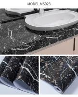 China Modern Design High Glossy and Matt Marble Design Water-proof Fire-proof Vinyl Contact Paper for Easily DIY Wall Covering for sale