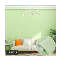 China Modern Design Style Lighter Gray Peel and Stick Wallpaper Self-Adhesive Textured Wall Covering Matt Surface for Commerce for sale