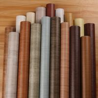 China Sample Policy A4 Paper Size Sample Wood Grain Self-Adhesive PVC Wallpaper for Beautiful Bedroom Decoration in European Style for sale