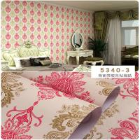 China Gold Damask Wallpaper 3D Design 45CM Wallpaper Self Adhesive wallpaper sticker for sale