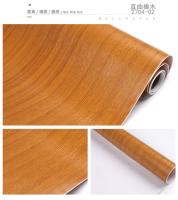 China Modern Design 3D Waterproof Oil Proof Wood PVC Wallpaper Film for Door Desk or Wardrobe Wall Sticker for sale