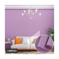 China Peel and Stick Plain Wallpaper 60cm *5m Roll Size for Home Decor Self-Adhesive Matt Textured Wall Covering for sale